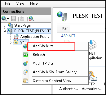 How to Add Website in IIS - Diadem Technologies : Support Knowledgebase